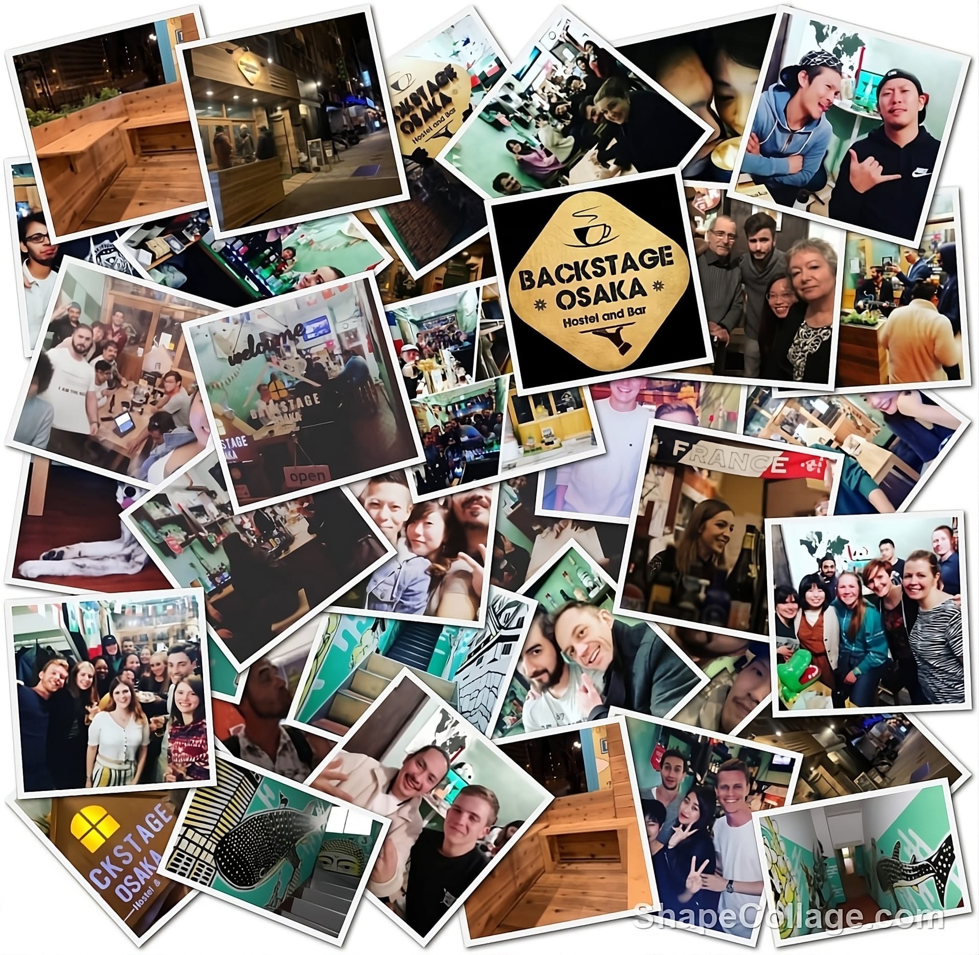 Home - Backstage Osaka Party Hostel and Bar